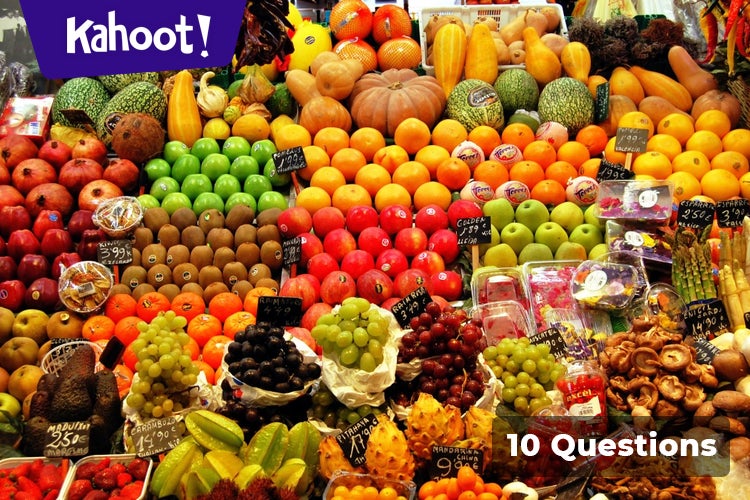 Les Fruits - Kahoot! Quiz