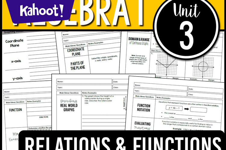 Unit 3 Test Review - Kahoot! Quiz