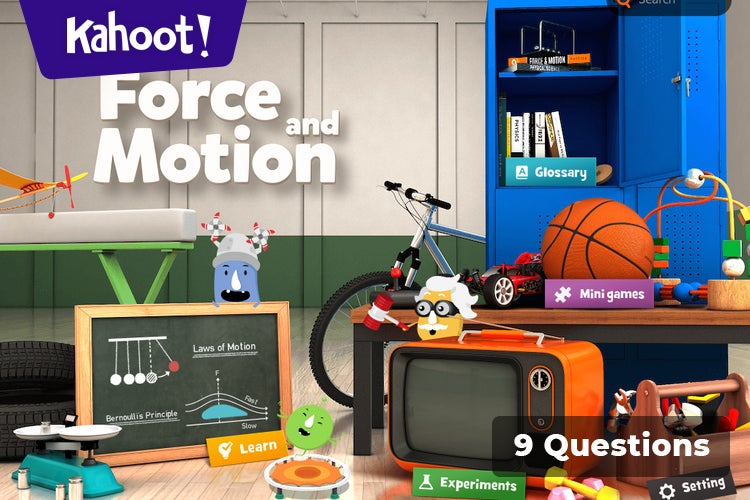 3rd Grade Force and Motion (TEK 3.6 B) - Kahoot! Quiz
