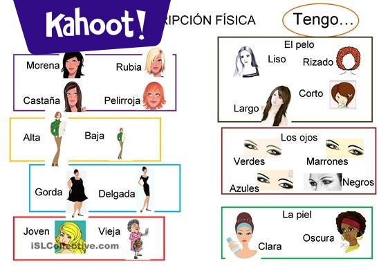 Descripción Física - Kahoot! Quiz
