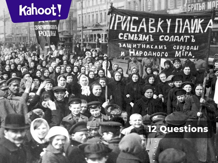 The Bolshevik Revolution & Russian Civil War - Kahoot! Quiz