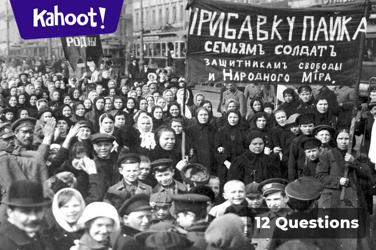 The Bolshevik Revolution & Russian Civil War - Kahoot! Quiz