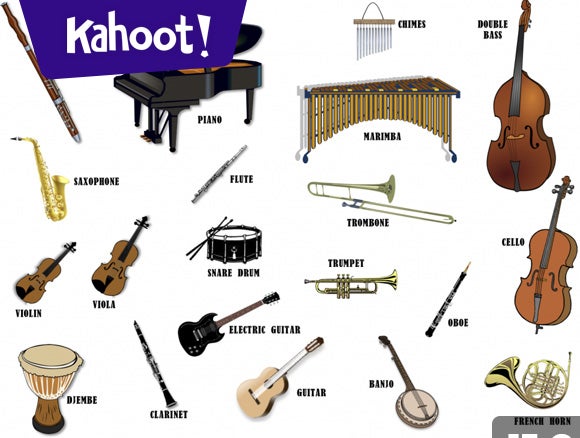 Musical Instruments - Kahoot! Quiz