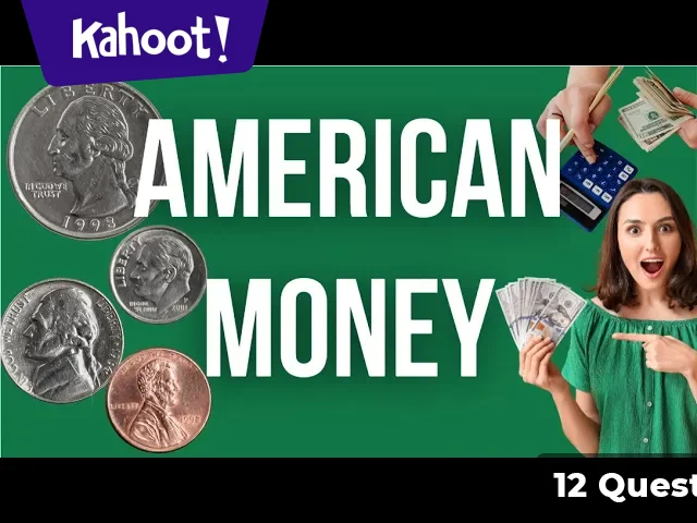 American Money ESL Lesson | Video Lesson & Quiz - Kahoot! Quiz