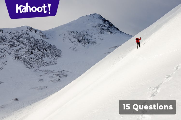 Slope of a line: Winter edition - Kahoot! Quiz