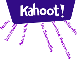 Comparing & Ordering Decimals - Kahoot! Quiz