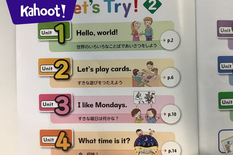 Let’s Try 2: Units 1-4 review - Kahoot! Quiz