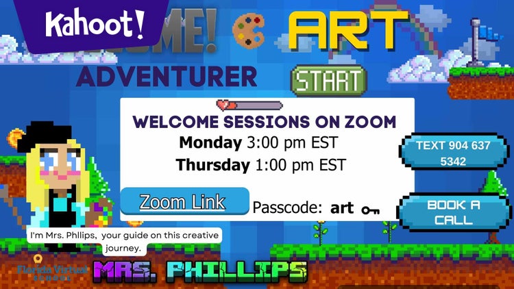 Welcome to Art Class POP QUIZ - Kahoot! Quiz