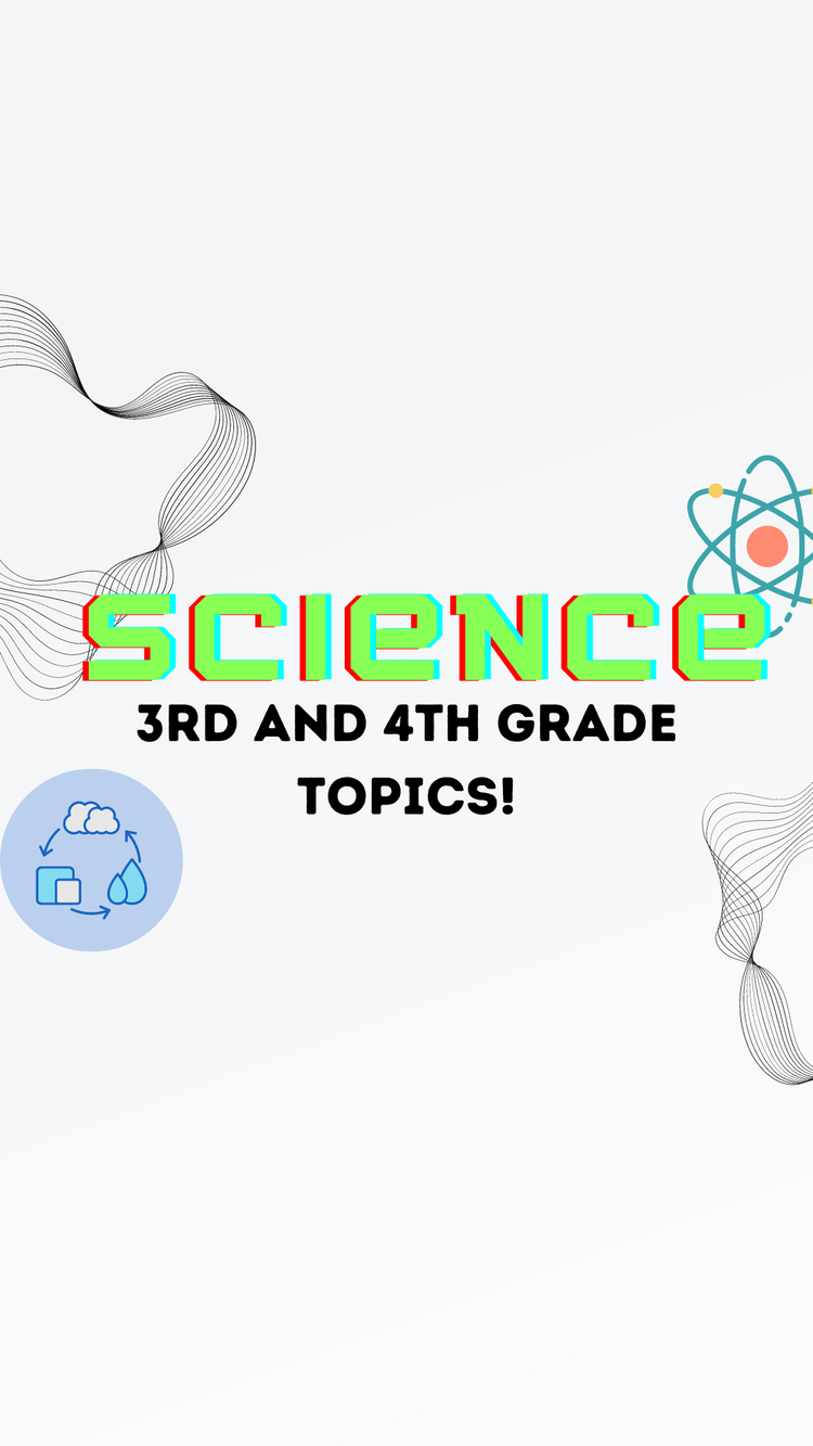 Science Super Pack (3rd and 4th Grade Topics) - Kahoot! Course