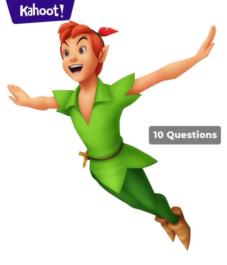 PETER PAN! - Kahoot! Quiz
