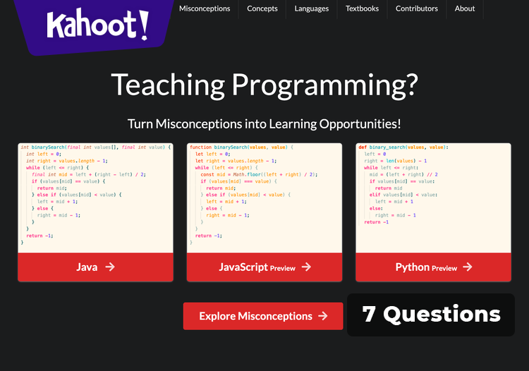 Concept Check Java Boolean Kahoot Quiz