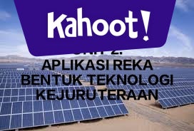 KUIZ RBT- UNIT 2 APLIKASI REKA BENTUK TEKNOLOGI KEJURUTERAAN - Kahoot! Quiz