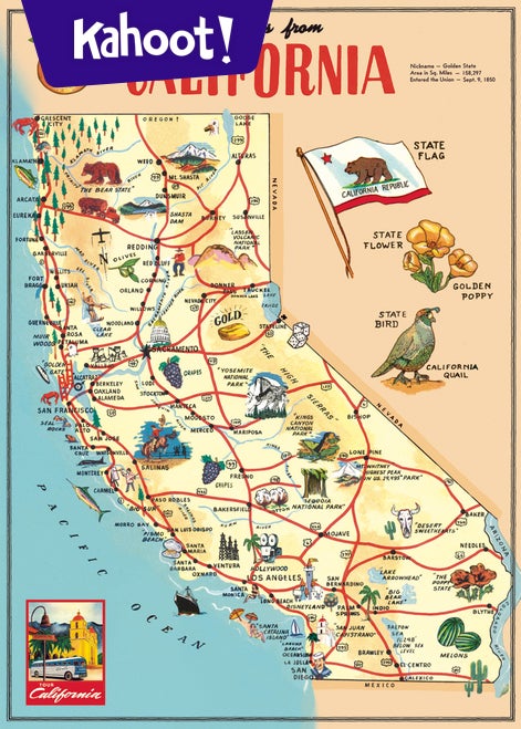 California History: Geography - Kahoot! Quiz