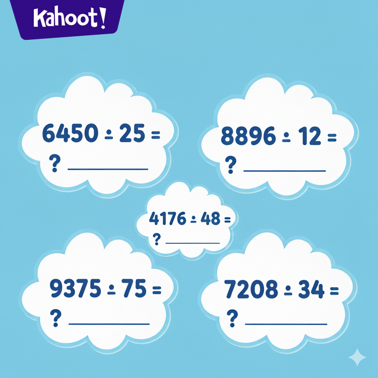 Mastering Long Division! - Kahoot! Quiz