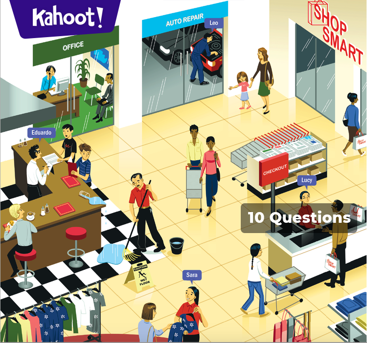 Ventures Basic Unit 8: Work - Kahoot! Quiz