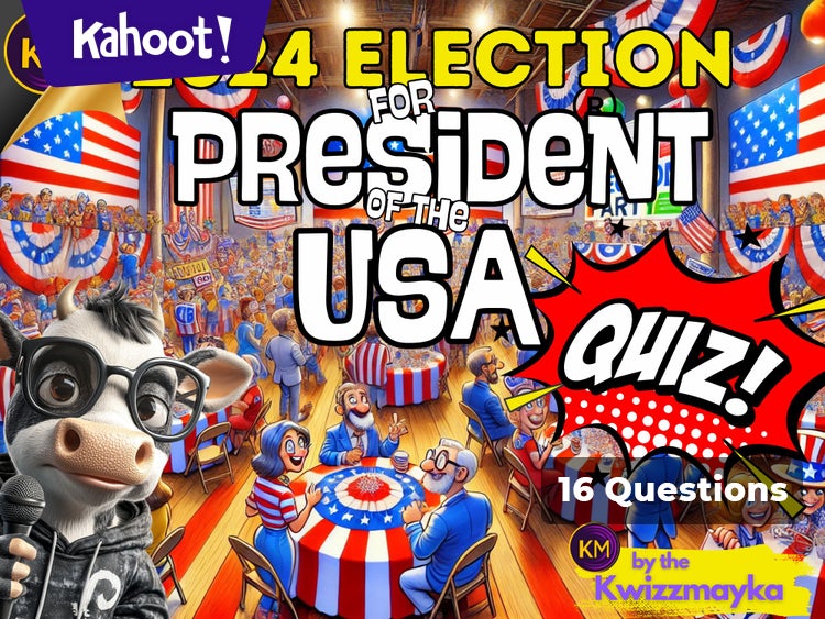 The USA votes for a new President - the election 2024 - Kahoot! Quiz