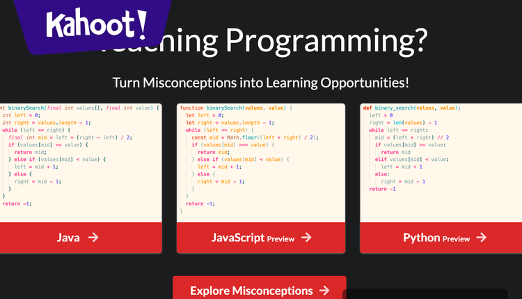 Concept Check: Java: Allocation - Kahoot! Quiz