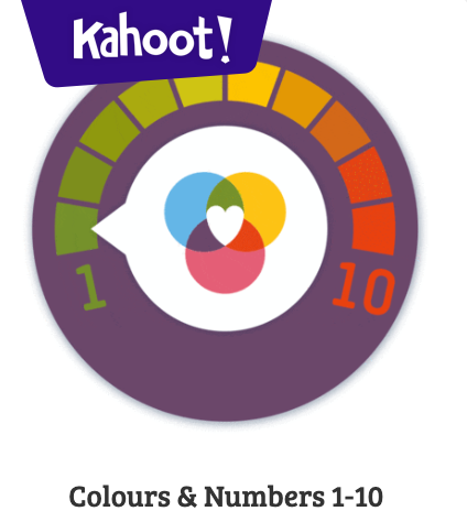 Colours and numbers 1-10 - Kahoot! Quiz