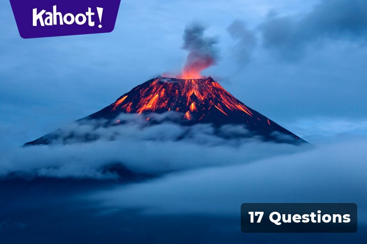 Types of Volcanoes and Mountains - Kahoot! Quiz