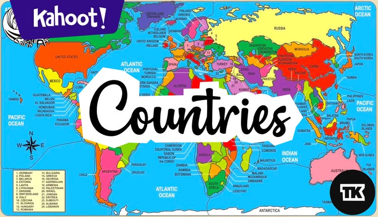 Countries 🌎 - Kahoot! Quiz