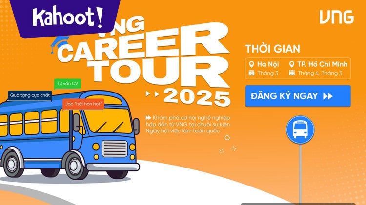 VNG Career Tour 2025 x SoICT - Personal - Kahoot! Quiz
