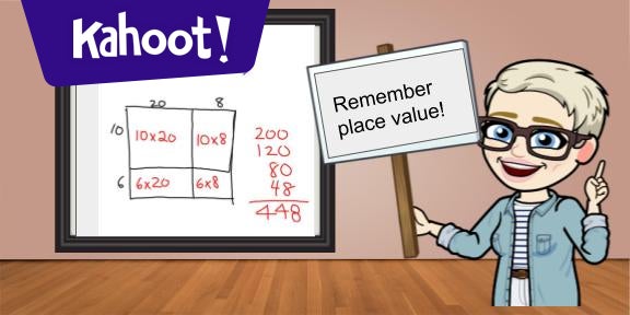 EnVision math fourth grade Topic 4 review for multiplication - Kahoot! Quiz