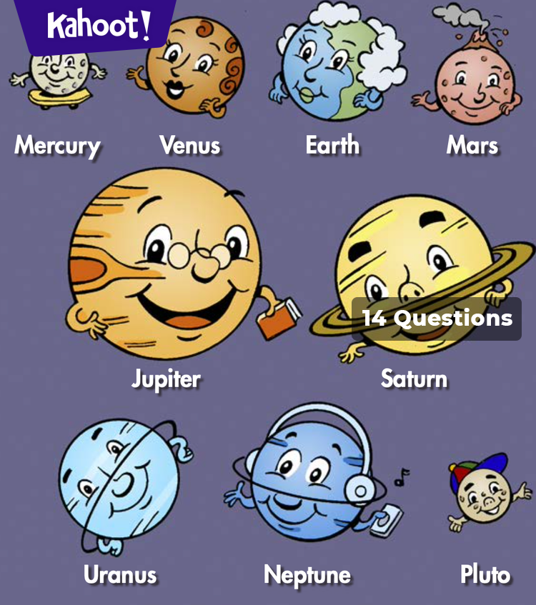 Pluto's new friends - Kahoot! Quiz