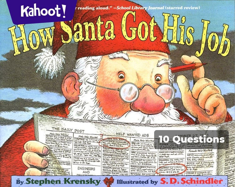 Character Essay- How Santa Got His Job - Kahoot! Quiz