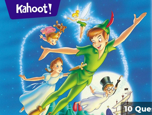 Peter Pan Pages 12-22 - Kahoot! Quiz