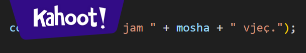 Javascript - web dev - Kahoot! Quiz