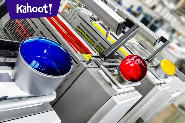 Tema 2. El sistema de entintado Offset - Kahoot! Quiz