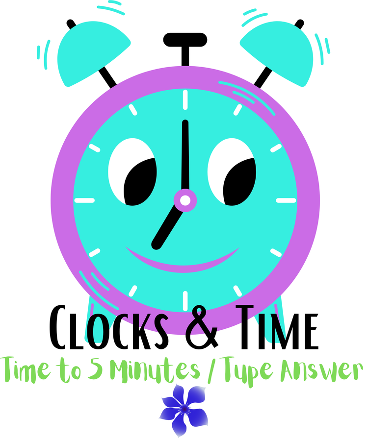 Clocks & Time to 5 Minutes! With bonus ANIMALS for fun. - Kahoot! Course