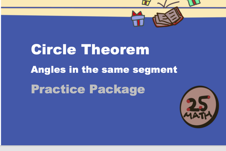Circle Theorem: Angles in the same segment - Kahoot! Course