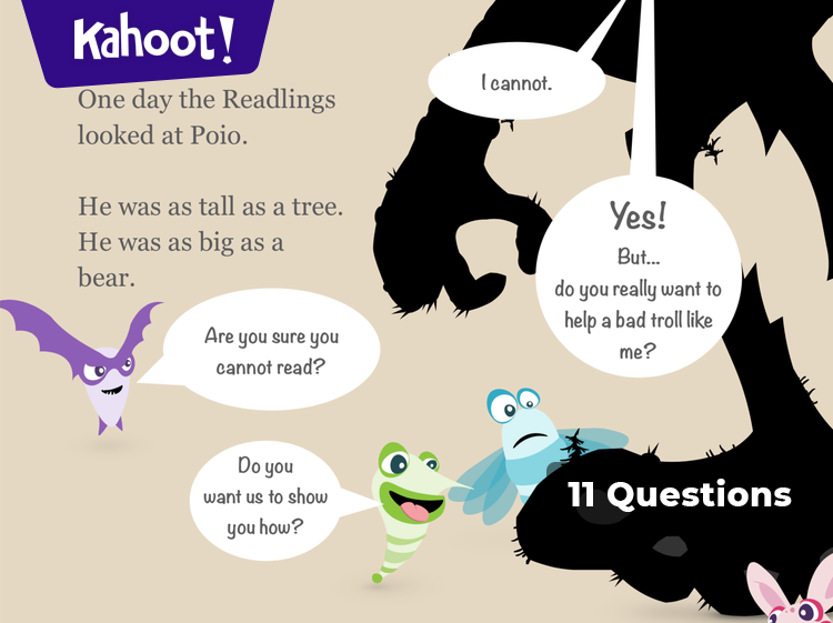Reading comprehension: Chapter 3, Poio and the Readlings 🇺🇸🇬🇧 - Kahoot ...