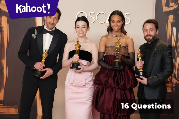 Recap: Movie Awards 2025 - Kahoot! Quiz