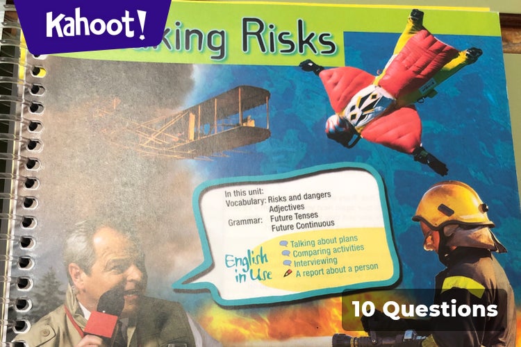 Unit 1: taking risks - vocabulary II adjectives - Kahoot! Quiz