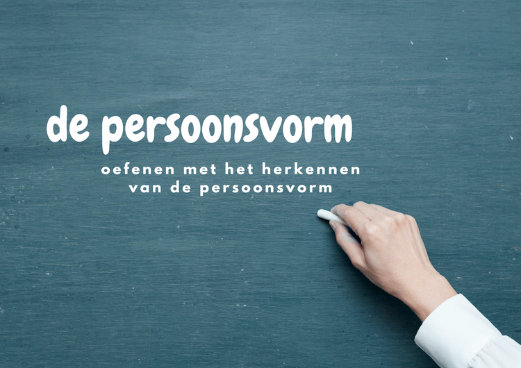 Taal - de persoonsvorm herkennen en schrijven - Kahoot! Course