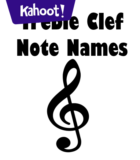 Treble Clef Note Names - Kahoot! Quiz