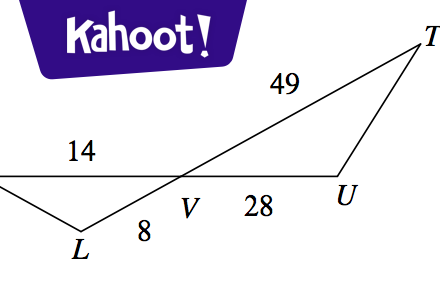 Similar Triangle Theorems Practice - Kahoot! Quiz