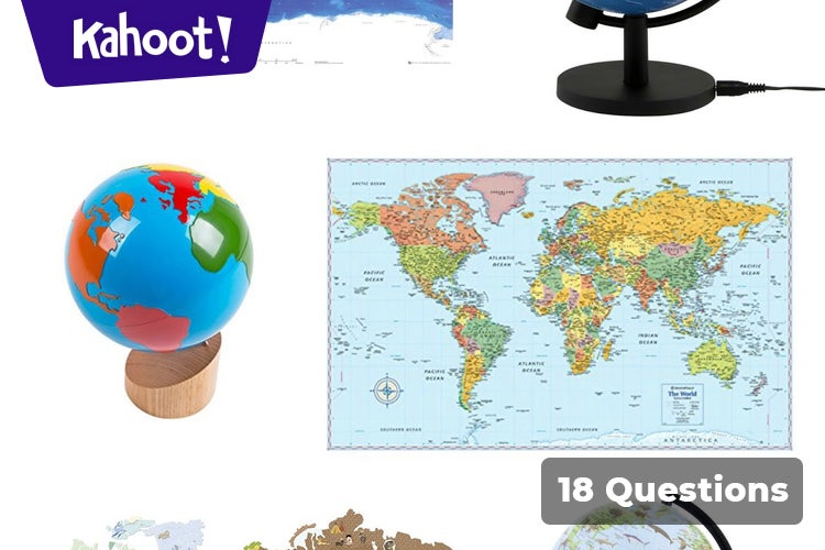Earth Science: Reading Maps and Globes - Kahoot! Quiz