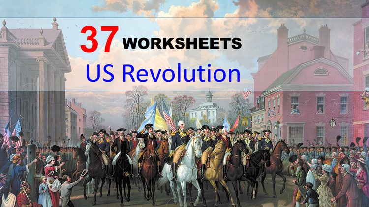 US History: 37 Revolutionary War Worksheets (Grades 4-7) - Kahoot! Course