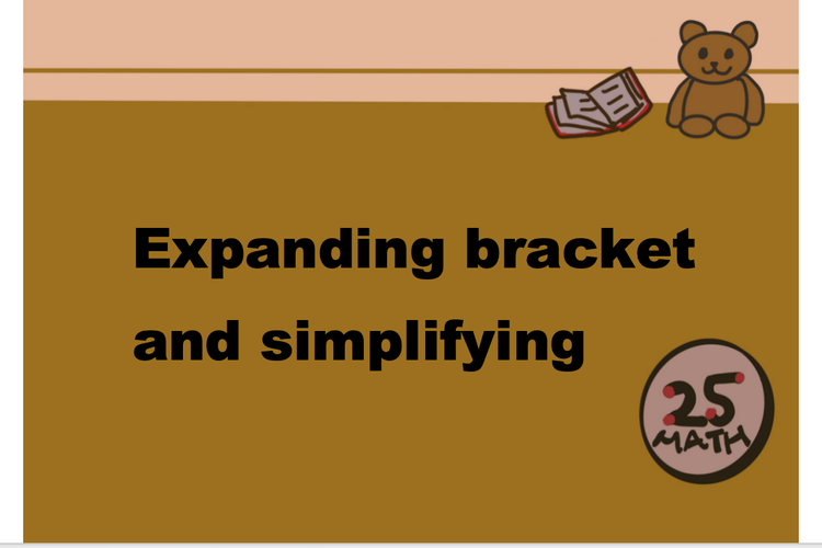 Secondary math: Expanding brackets and simplifying - Kahoot! Course