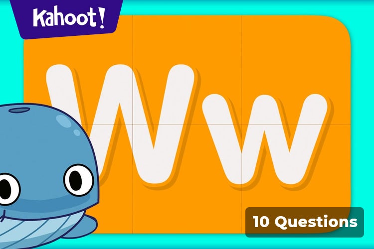 Alphabet ESL - Letter Ww - Kahoot! Quiz