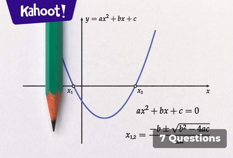 Ch 5 Quadratic Equations and Graphs Quiz - Kahoot! Quiz