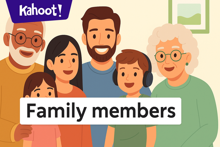 Family members (multiple choice) - Kahoot! Quiz
