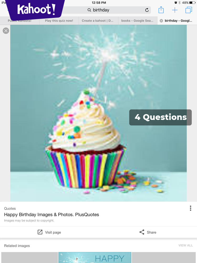 Birthday - Kahoot! Quiz