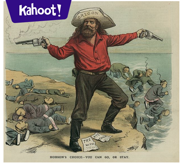 Chinese Immigration & Anti-Chinese Discrimination Analysis - Kahoot! Quiz