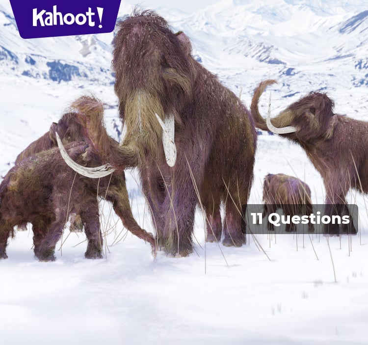 Ice age - Kahoot! Quiz