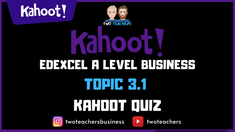 Edexcel A Level Business Topic 3.1 Business objectives and strategy ...