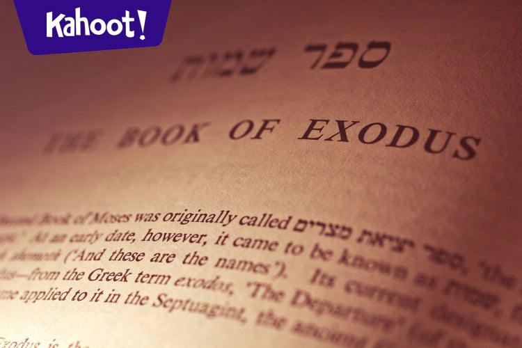 Exodus | Sabbath school Lesson - Kahoot! Quiz